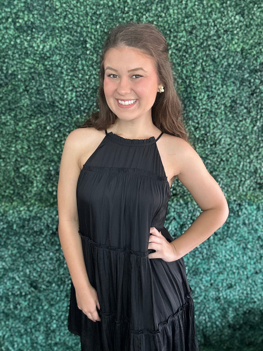 Vaca mode black dress – Happy Hay Dayz